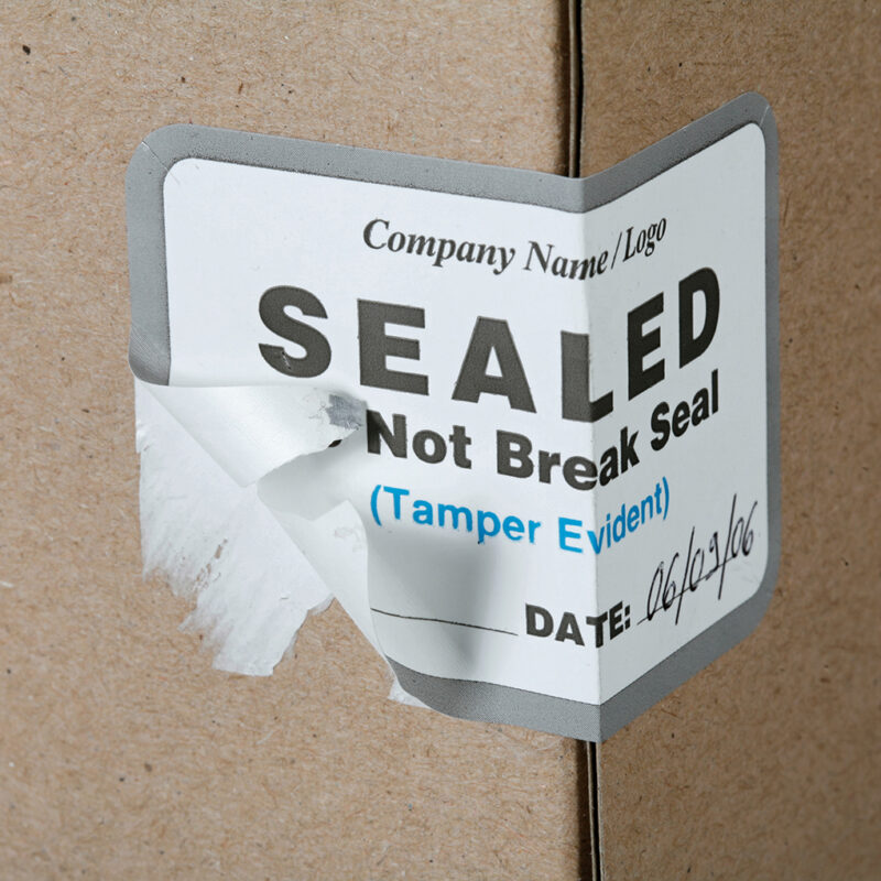 Tamper evident & security labels - Polyart USA