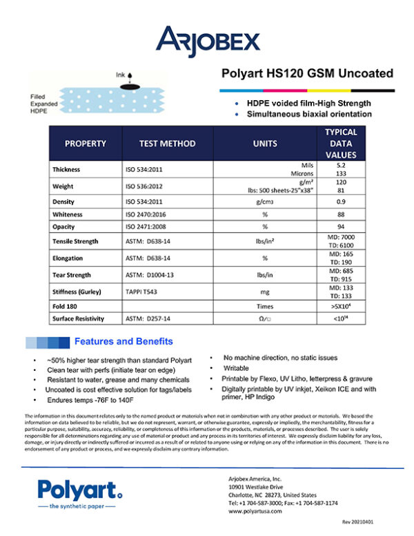 Datasheets - Polyart USA