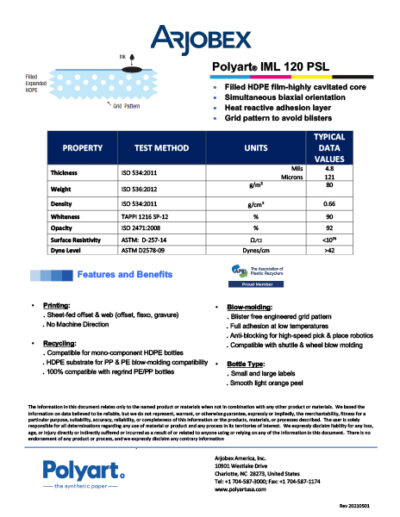 Datasheets - Polyart USA