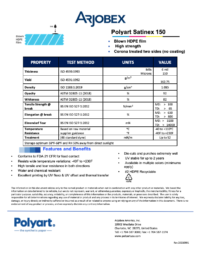Datasheets - Polyart USA
